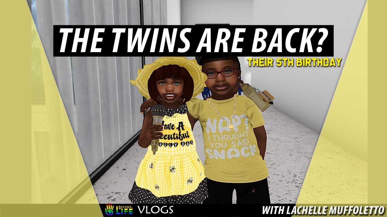 Second Life Vlogs: The Twins Are Back? - YouTube