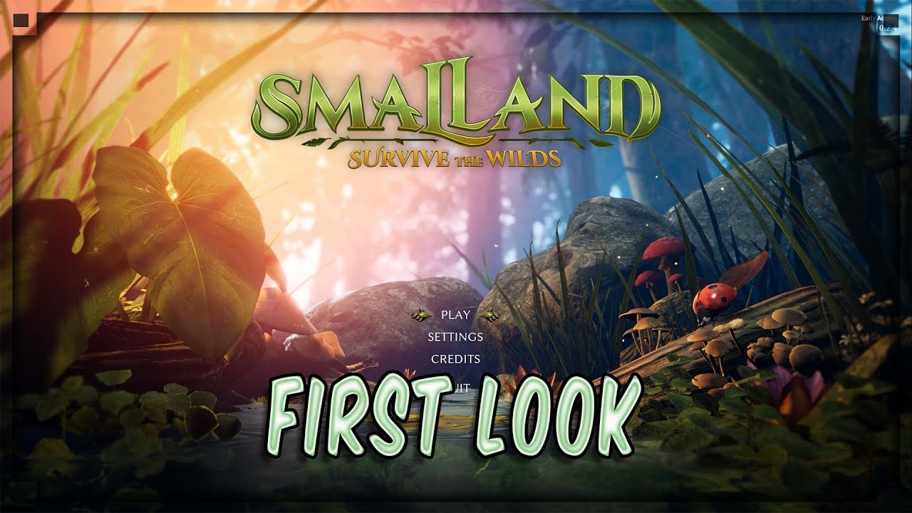 Smalland Survive the Wilds - ep1 First Look - Craft | Survive | Build ...
