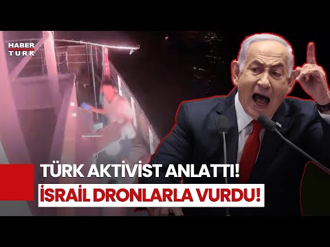 İsrail Vurdu, Ana Gemi Hasar Aldı! Türk Aktivist O Anları Anlattı!