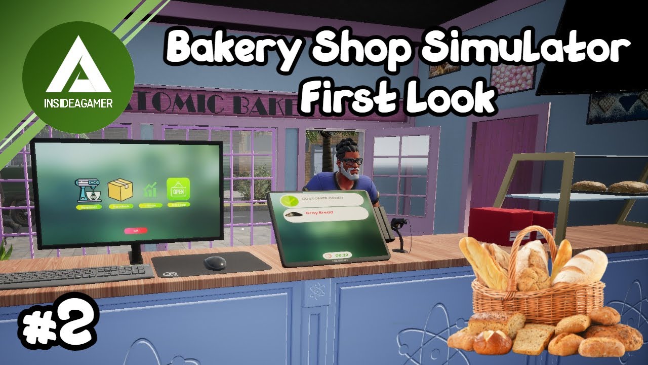 Bakery Shop Simulator - First Look And Play - Day Two New Equipment ...