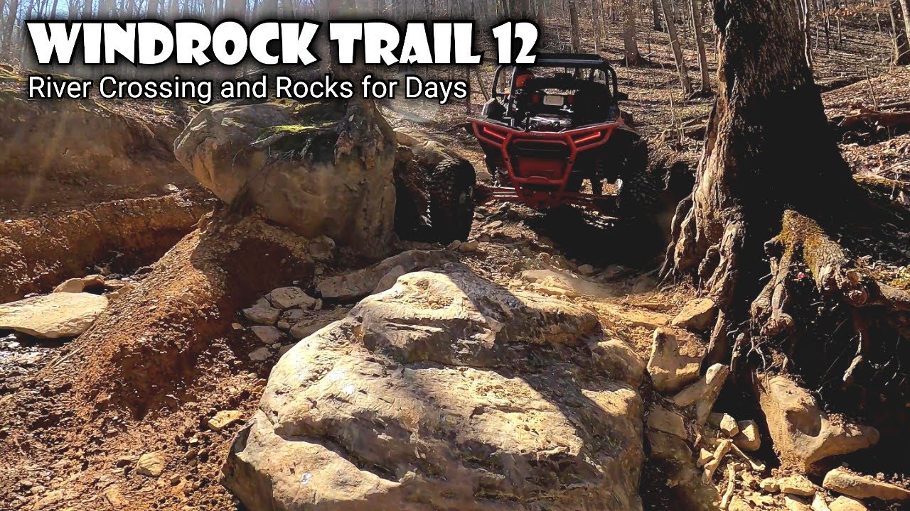 Windrock Trail 12 First Black Trail Polaris Razor, Portals - YouTube