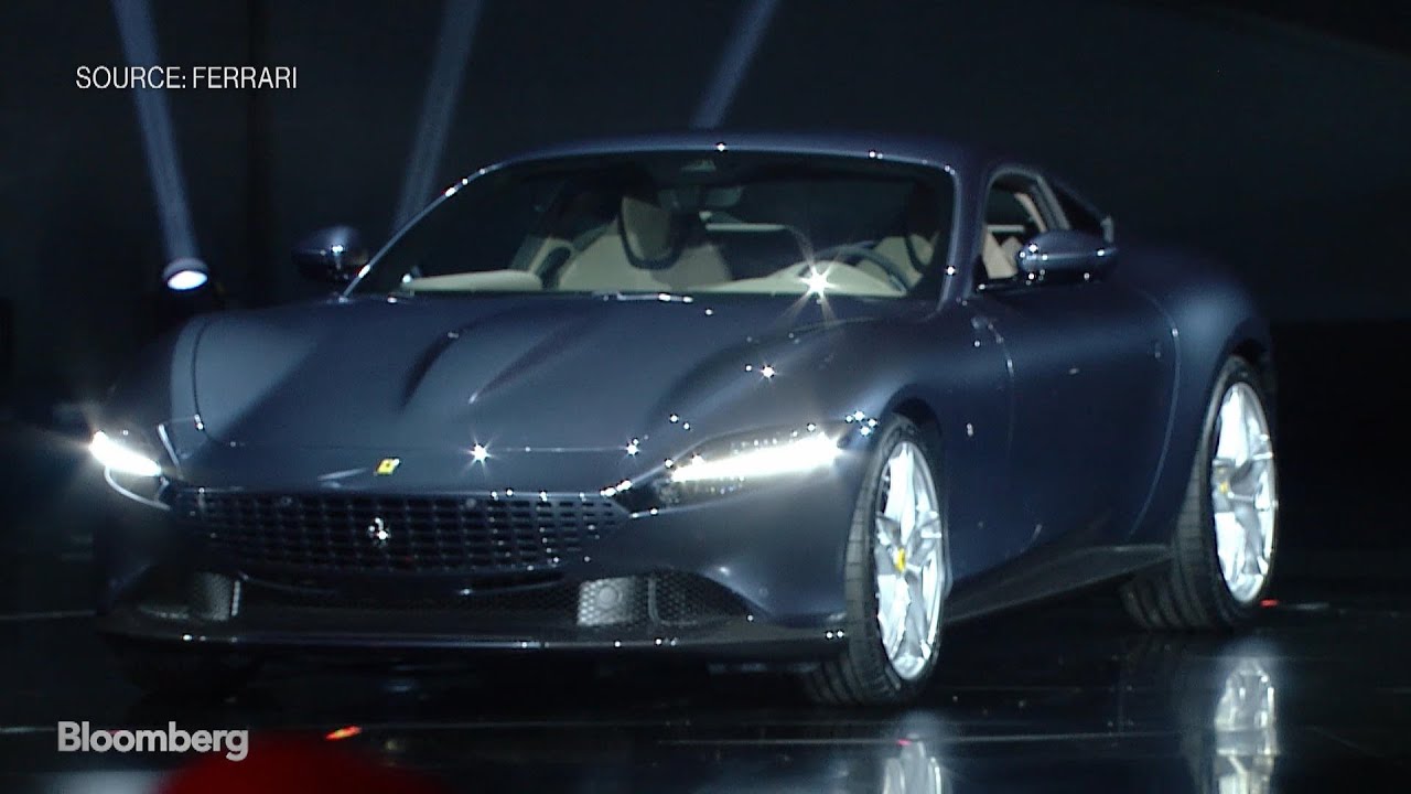 Ferrari Unveils Its New Roma Coupe - YouTube