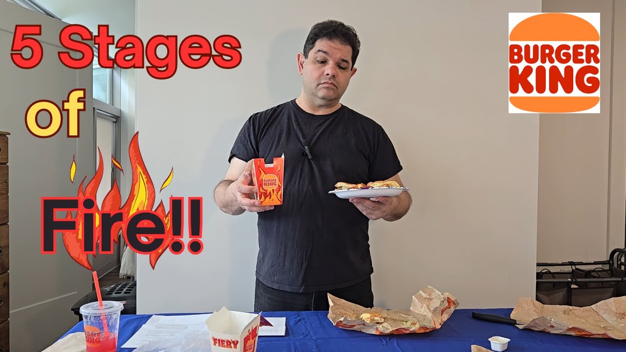 How Hot Do They Go? Boldly Trying BK's ENTIRE All-New Firey Menu! - SQK ...