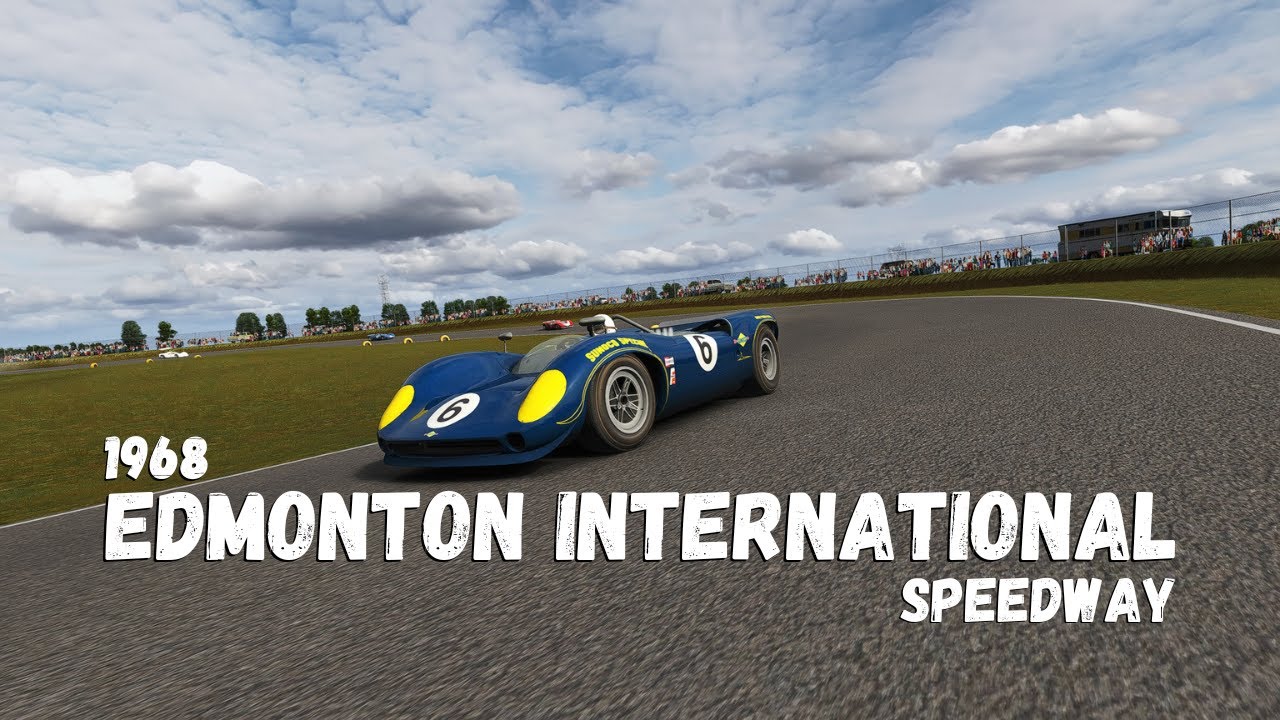 1968 Edmonton International Speedway Preview - Assetto Corsa - YouTube