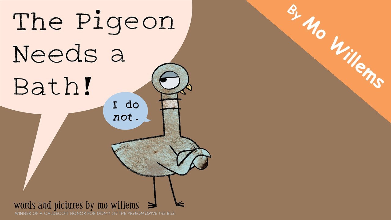 The Pigeon Needs a Bath! by Mo Willems | Kids Book Read Aloud - YouTube