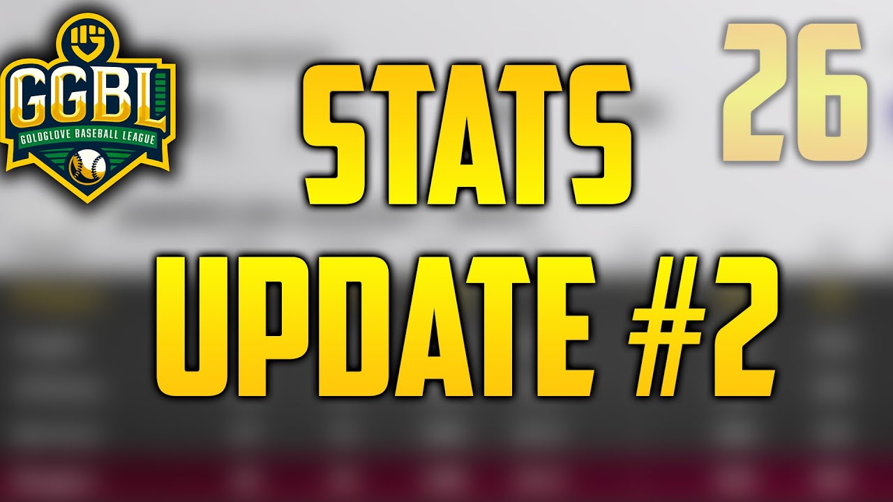 STATS UPDATE #2 - GGBL Custom MLB The Show 24 Franchise - Part 26 - YouTube