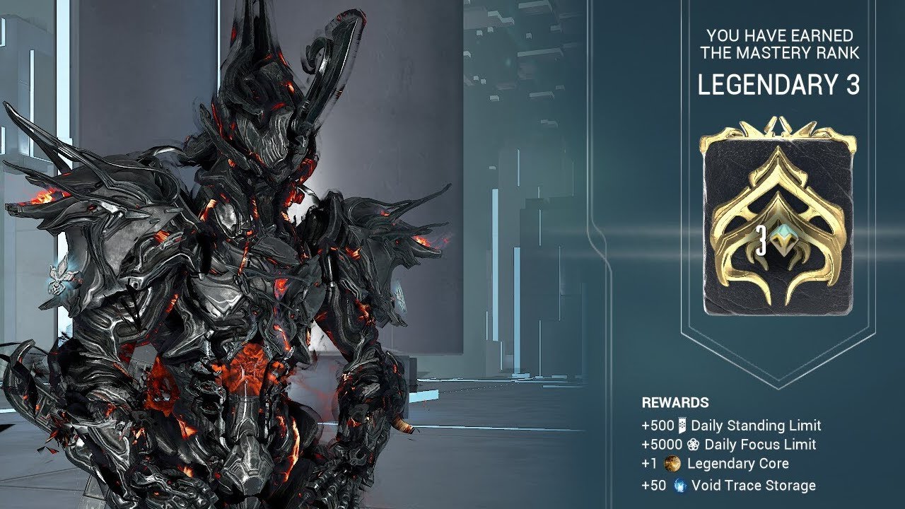 Warframe - OLD Legendary Rank 3 Mastery Test - YouTube