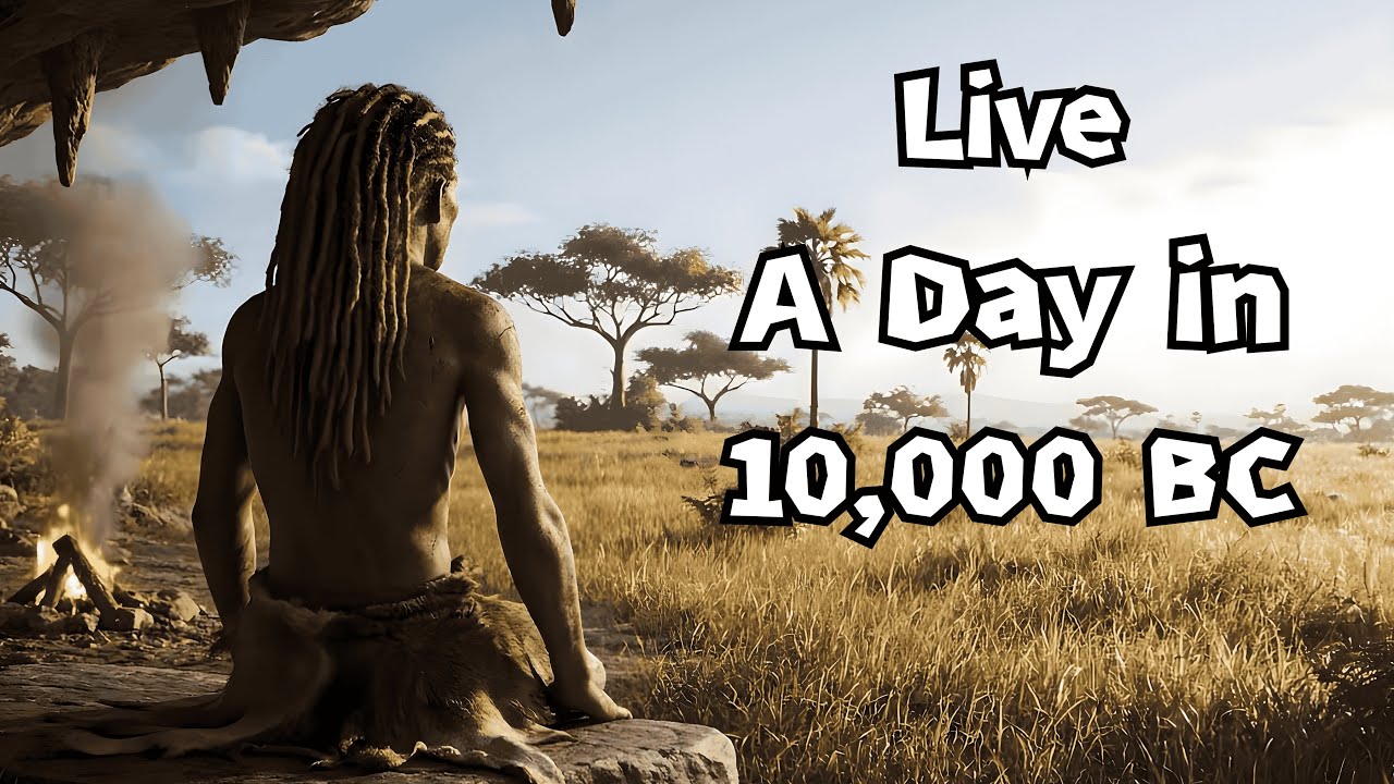 Experience One Day in the Life of Ancient Humans! | 10,000 BC - YouTube