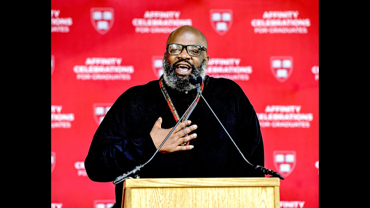 Harvard Commencement Speaker George (Chip) Greenidge speaking about ...