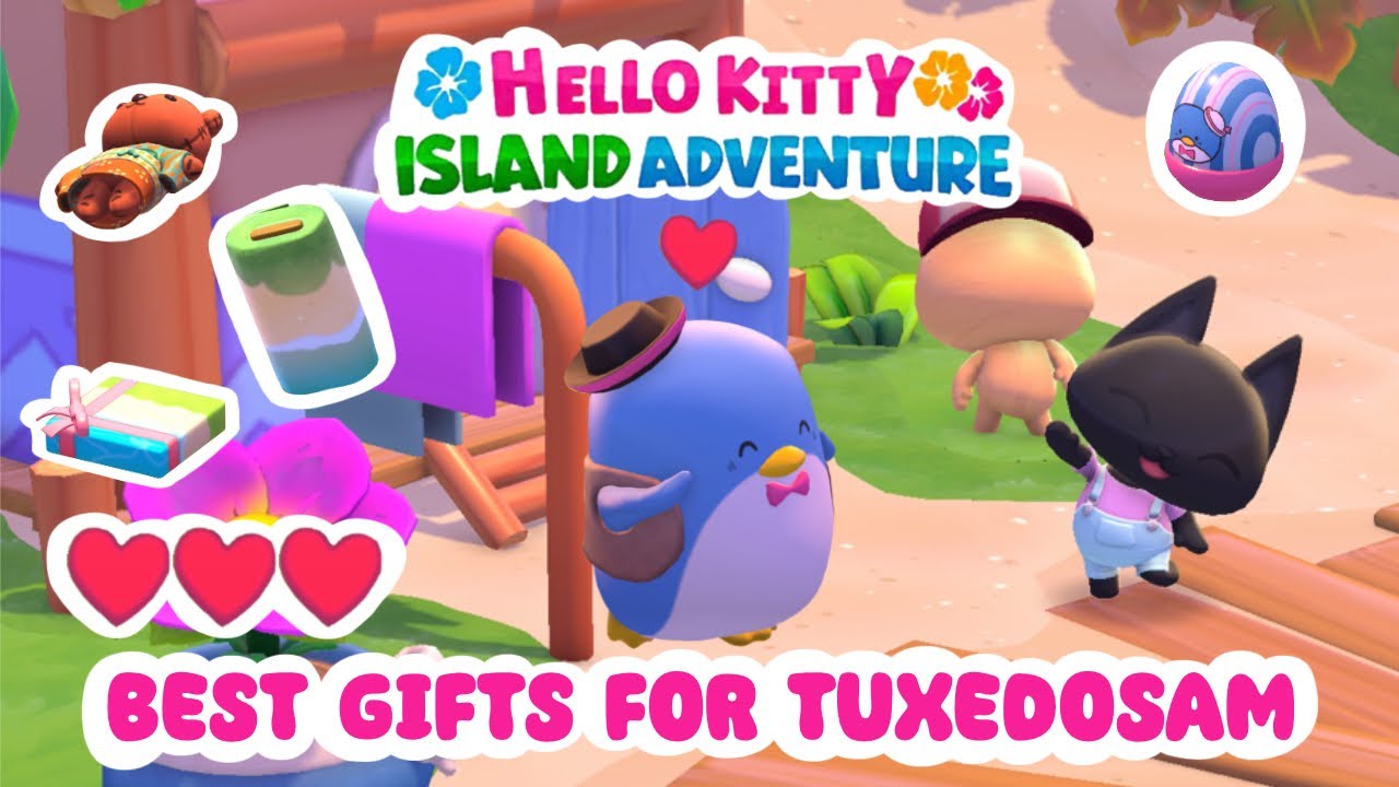 Tuxedosam BEST gifts! ♥️ What is inside Tuxedosam Boxes? Hello Kitty ...