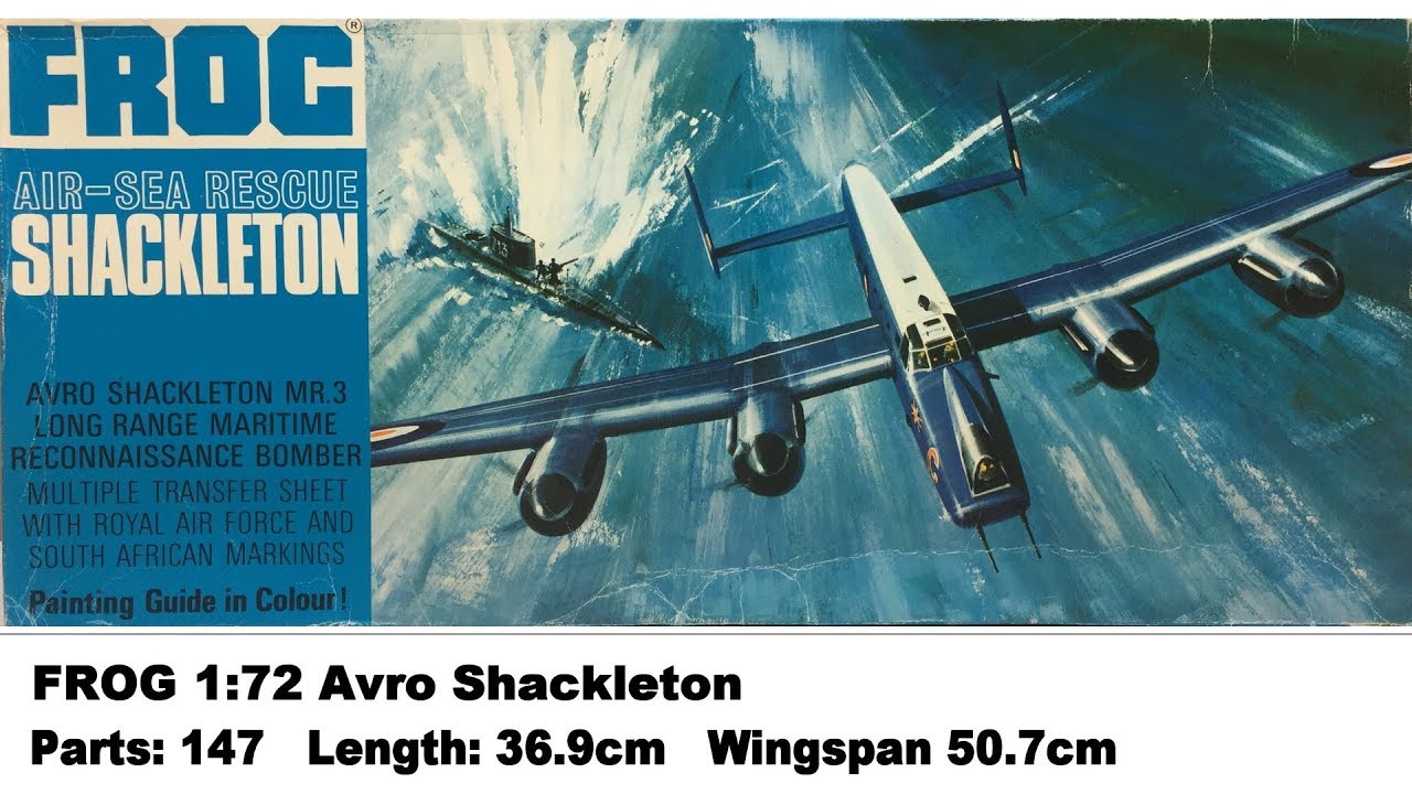 FROG 1:72 Avro Shackleton Kit Review - YouTube