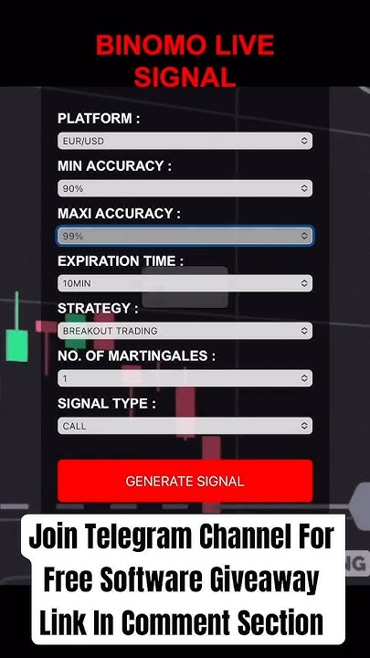 BINOMO Signal Software That REALLY Works! - YouTube