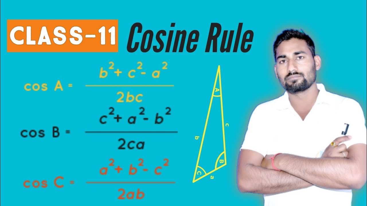 Cosine Rule || Cosine Formula || Low of cosine || Trigonometry ...