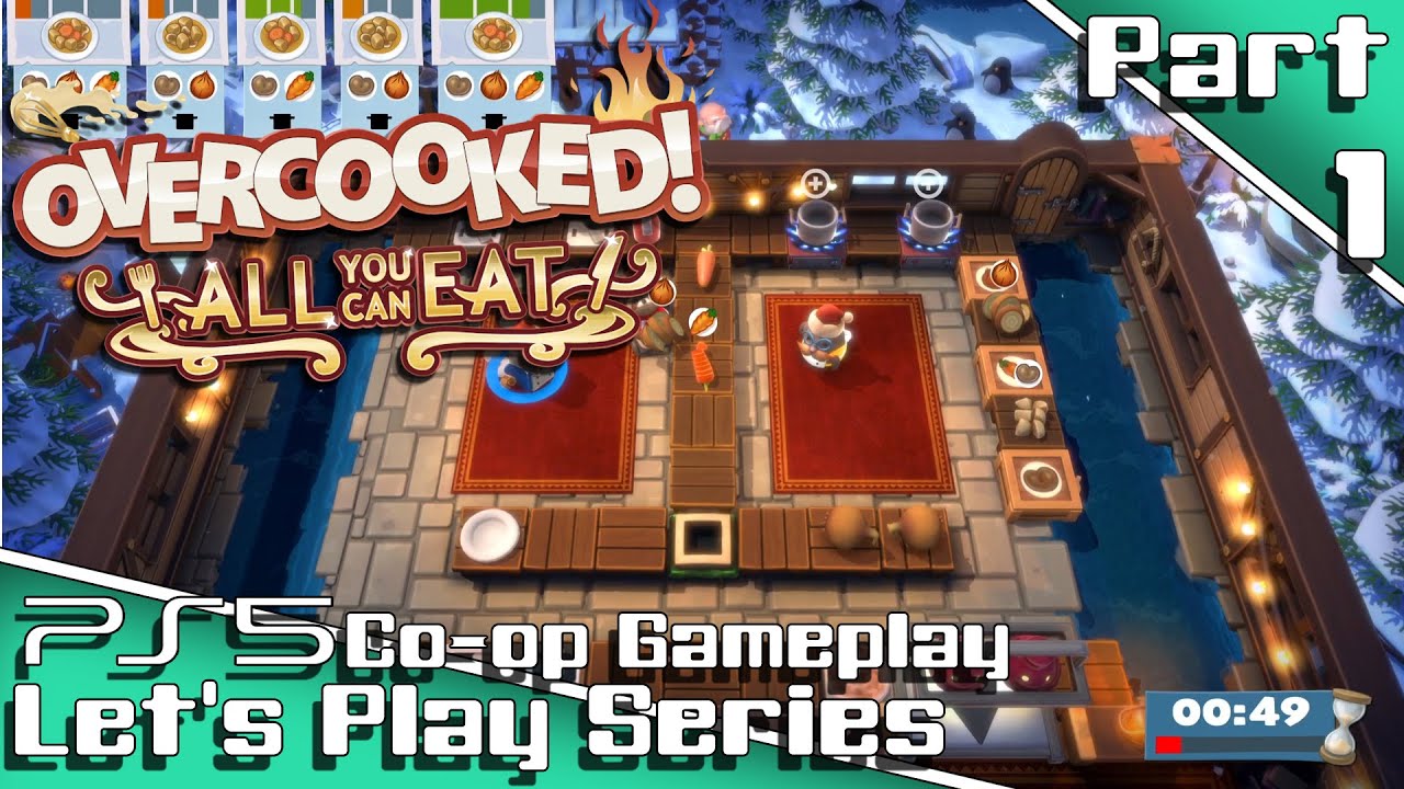 Overcooked: All You Can Eat - Part 1 - PS5 Co-op Arcade Play - YouTube