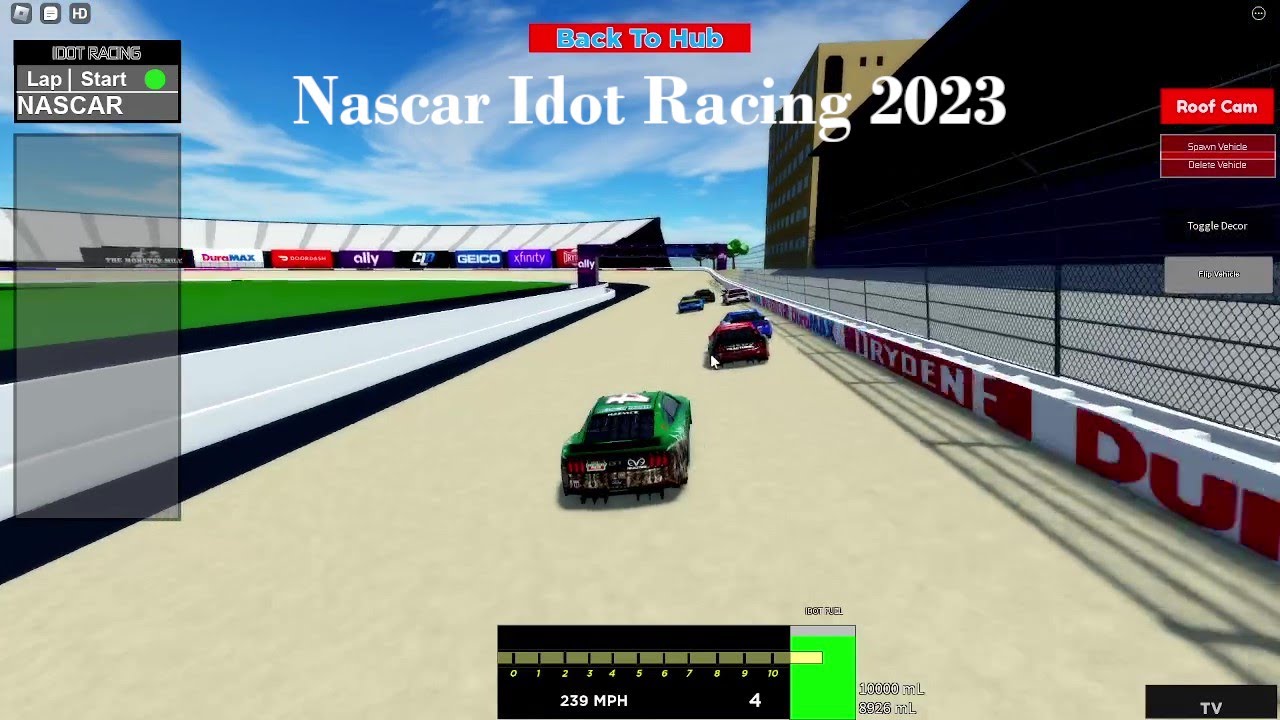 Roblox Nascar Idot Racing 2023 - YouTube