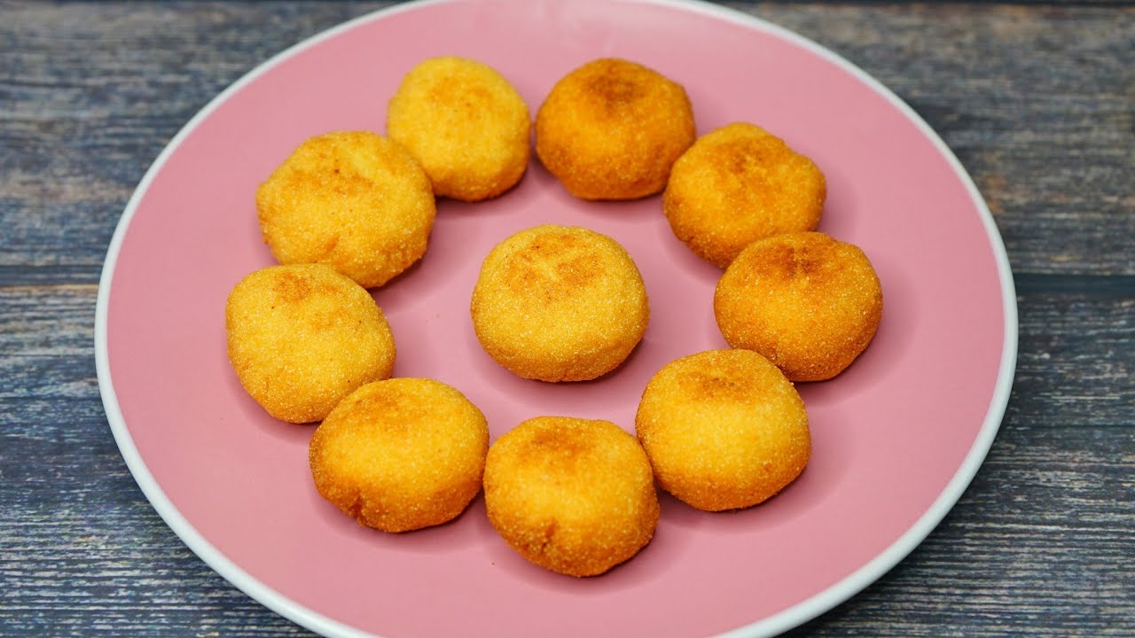 Fried Cookies Recipe | Semolina Fried Cookies | Semolina Biscuit Recipe ...