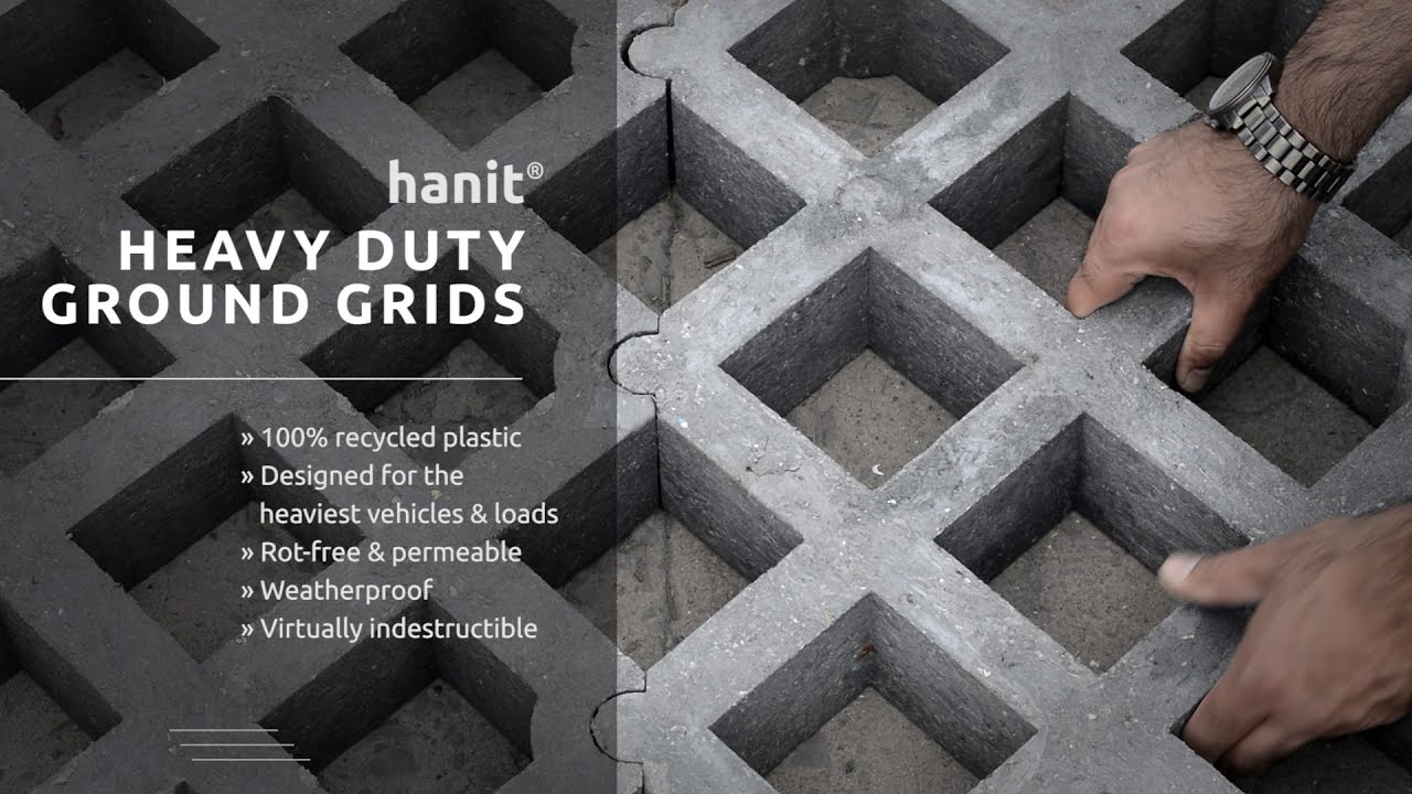 hanit® HEAVY DUTY GROUND GRIDS - YouTube