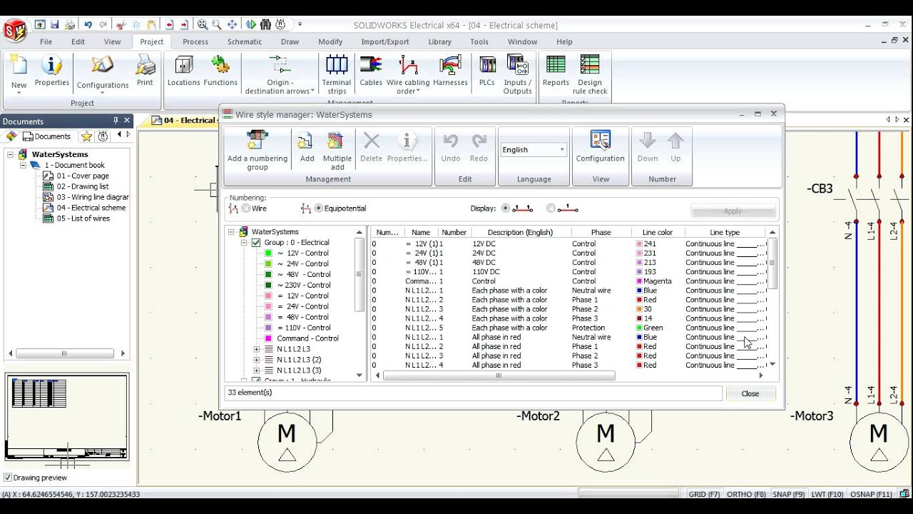 Solidworks electrical Multi Wire Number - YouTube