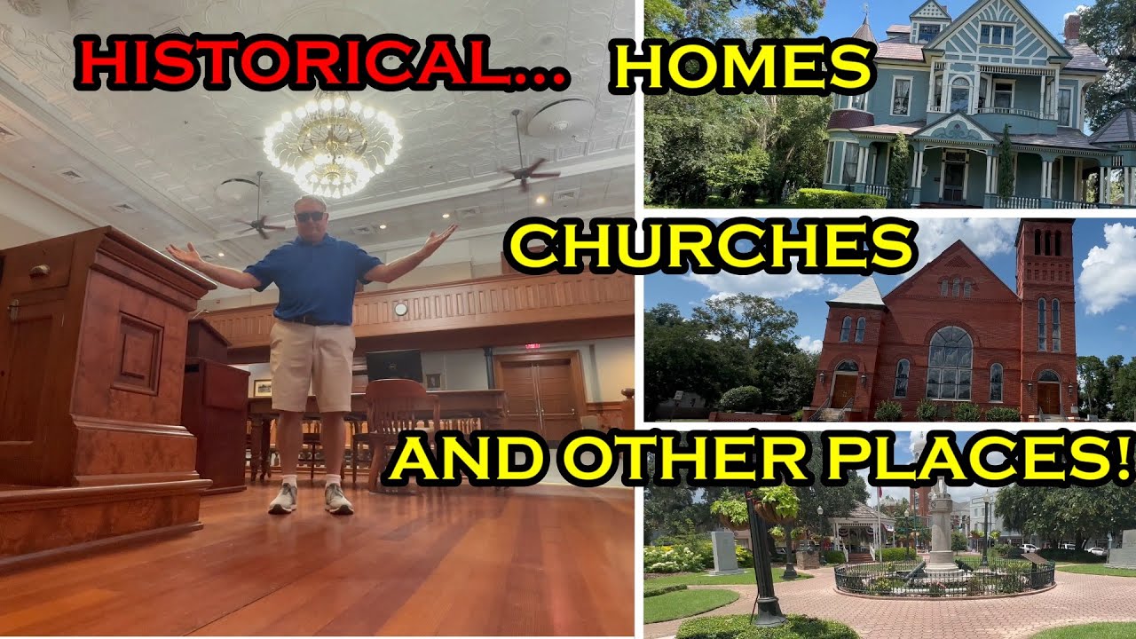 My 2023 (4K) City Walking Tour of Historical Bainbridge Georgia ...