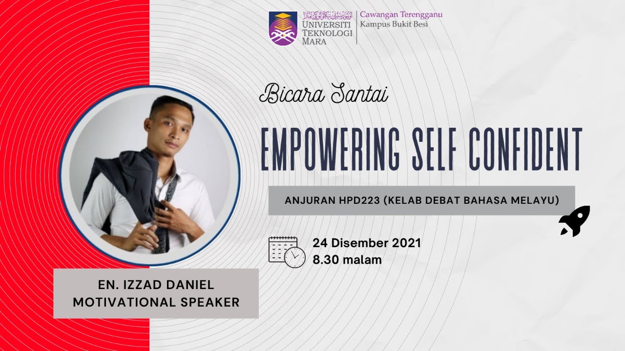 SULAM : SEMBANG SANTAI BERSAMA IZZAD DANIEL; EMPOWERING SELF CONFIDENCE - YouTube