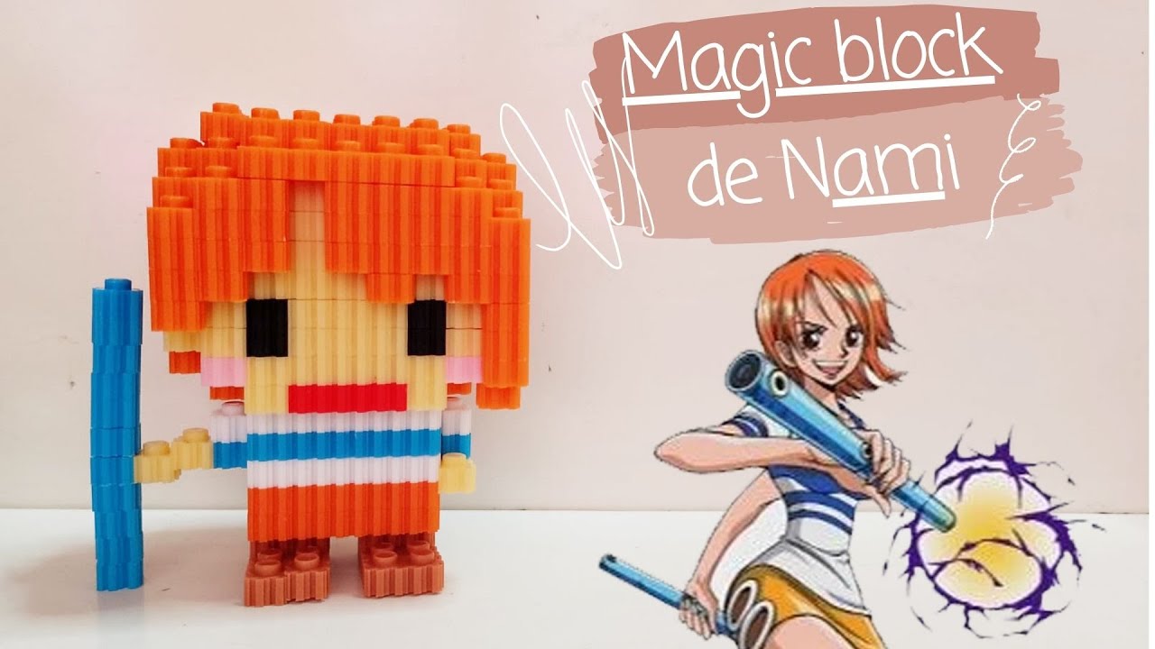 Como construir a Nami tutorial | Magic Block instrucciones #onepiecefan ...