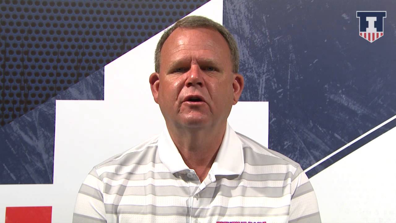 Illinois Women's Track and Field Head Coach Ron Garner Interview 4/15 ...