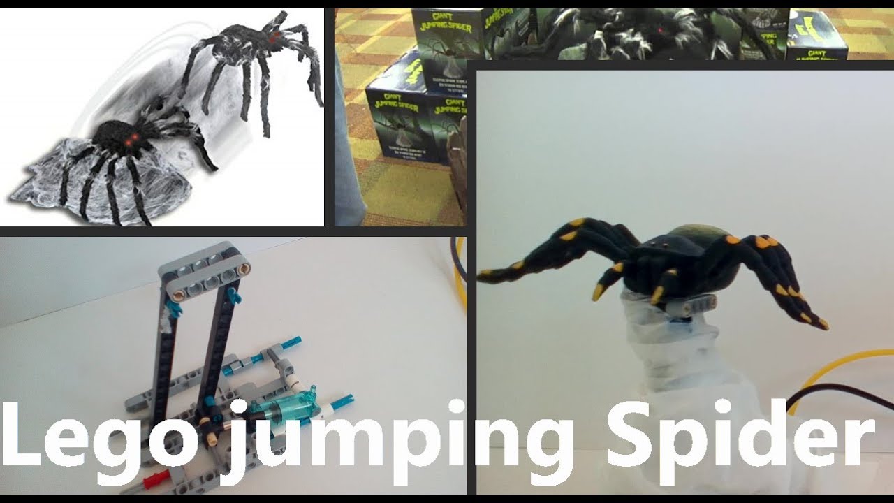 Lego Pneumatic - Jumping Spider - YouTube