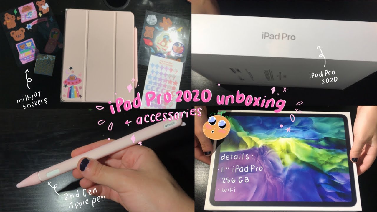 iPad Pro 2020 Unboxing + Accessories - YouTube