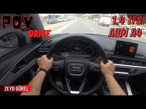 BOL GAZLAMALI POV SÜRÜŞ ! | AUDI A4 1.4 TFSI 150 HP | SIFIR FİYATINA 2.EL PREMIUM OTOMOBİL !