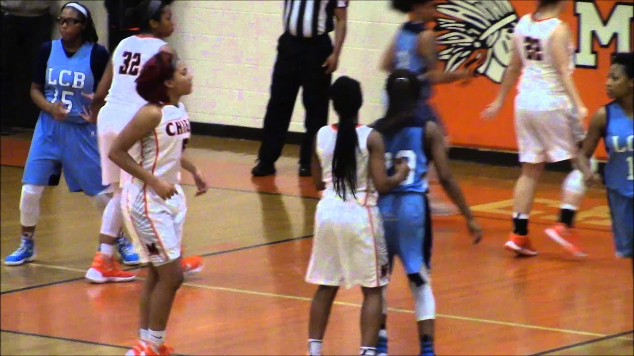 Jaiden Morris strikes hard for Monacan basketball - YouTube