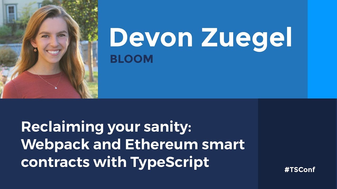 Reclaiming your sanity: Webpack and Ethereum smart contracts with ...