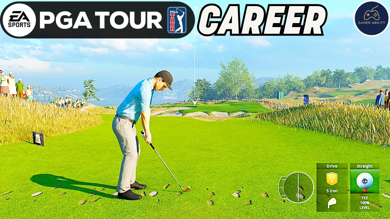 CHAMBERS BAY CHAMPIONSHIP Round 1! EA Sports PGA Tour 2023 Career Mode ...
