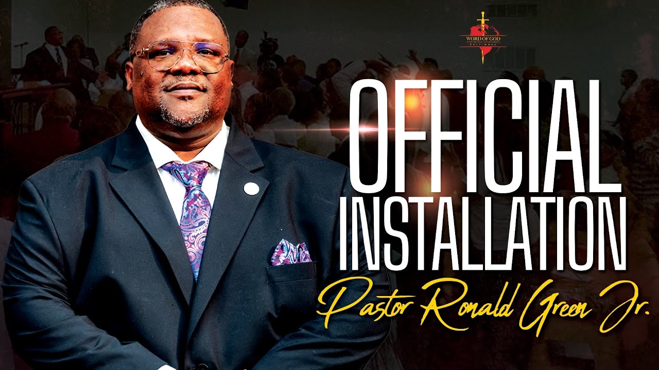 The Installation Service of Pastor Ronald Green, Jr. | Manifest Destiny ...