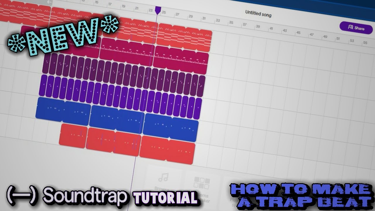 *Outdated* How to make a trap beat in Soundtrap - YouTube