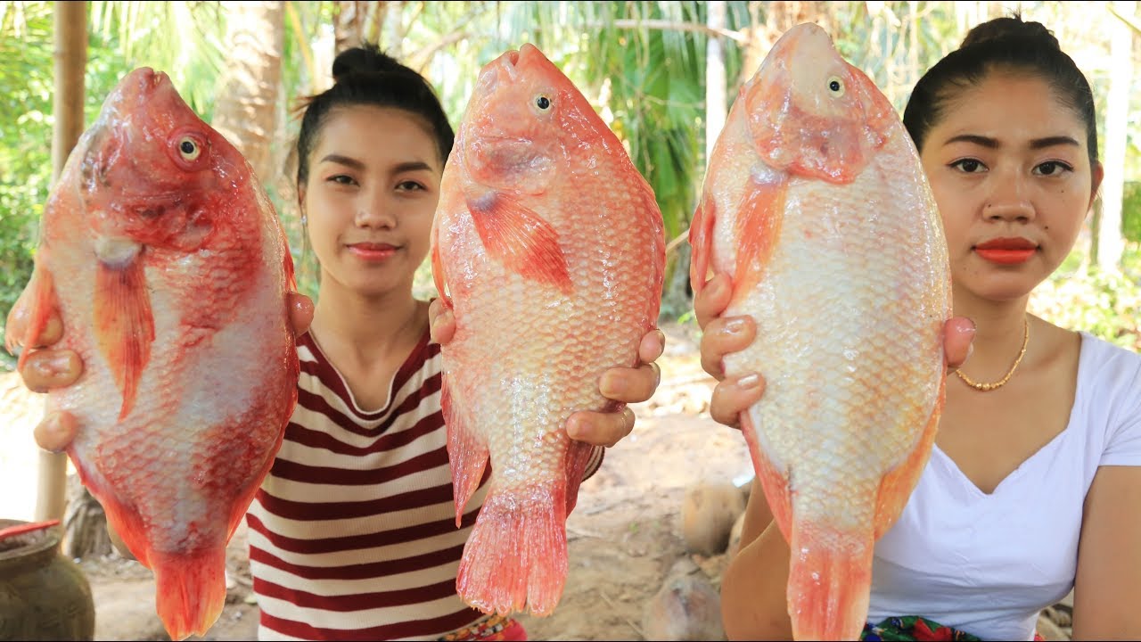 Yummy cooking grilled fish recipe - Cooking skill - YouTube