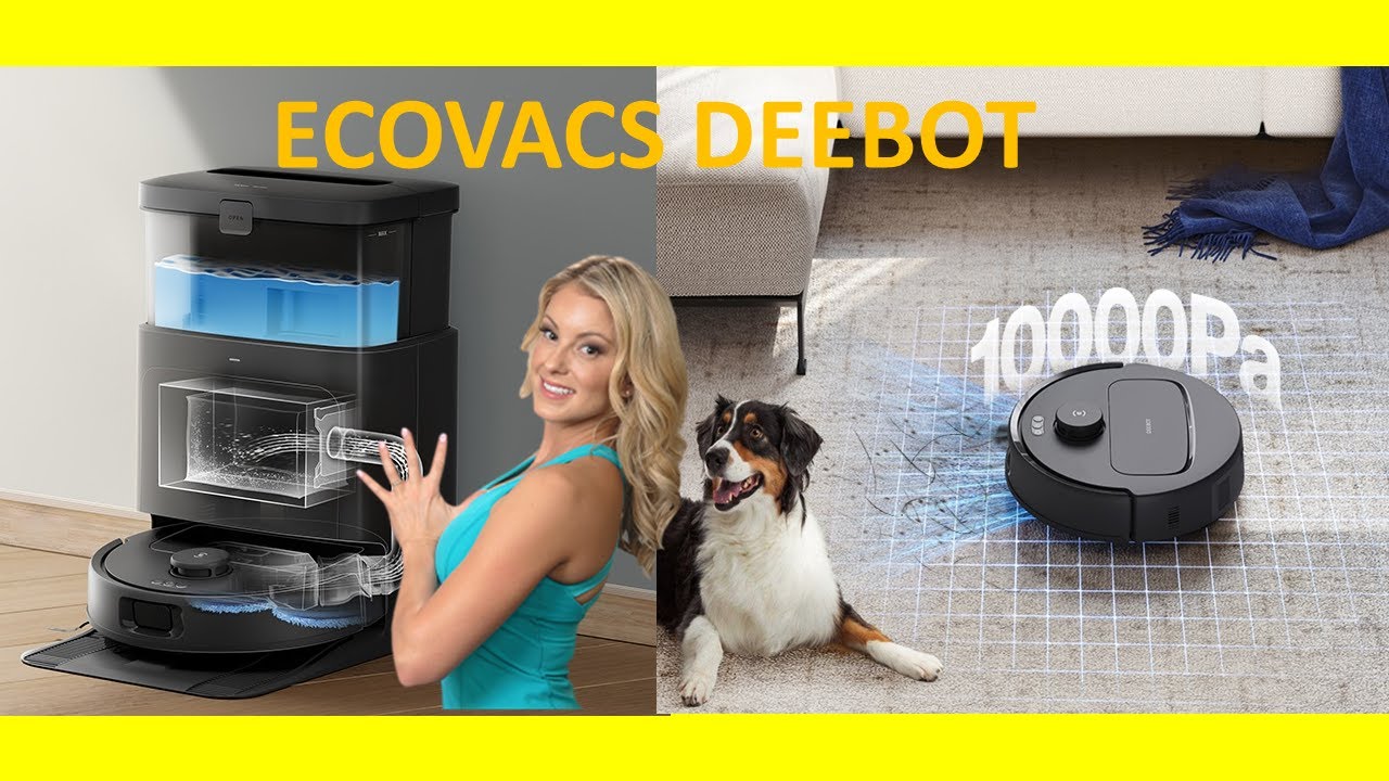 ECOVACS DEEBOT | robot vacuum cleaner | robot vacuum and mop combo ...