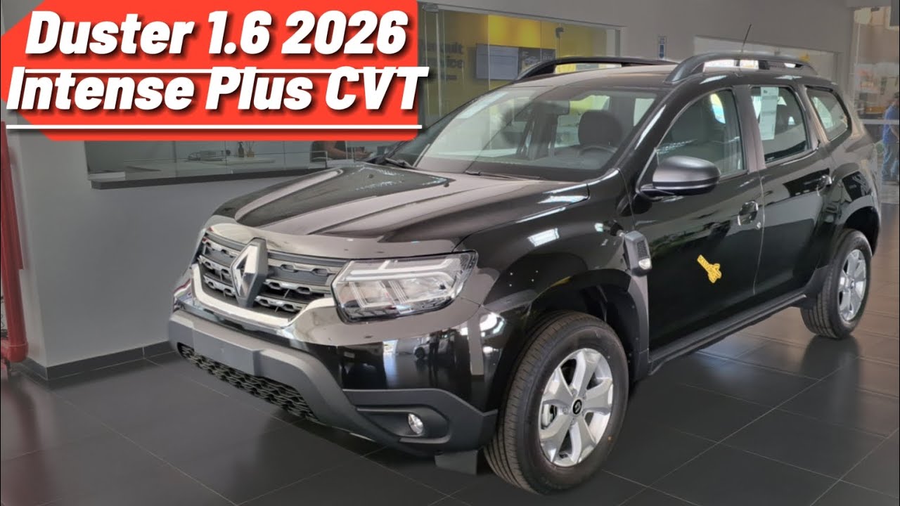 Renault Duster Intense Plus 1.6 CVT 2026: Um Suv Bonito e Com Mais ...