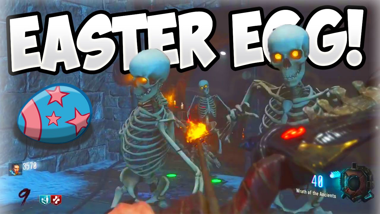 BLACK OPS 3 ZOMBIES EASTER EGG - ALL Zombies Turned Into Skeletons ...