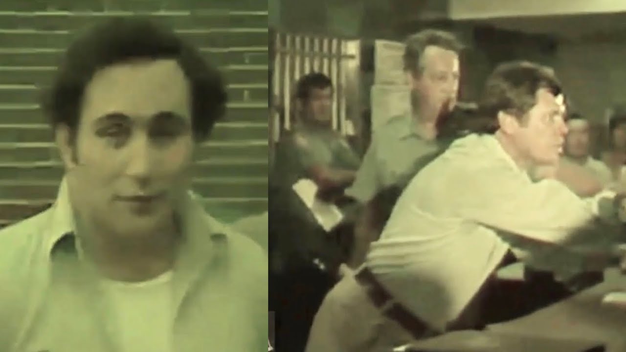 Raw footage David Berkowitz Son of Sam arrested/Detective talks to ...