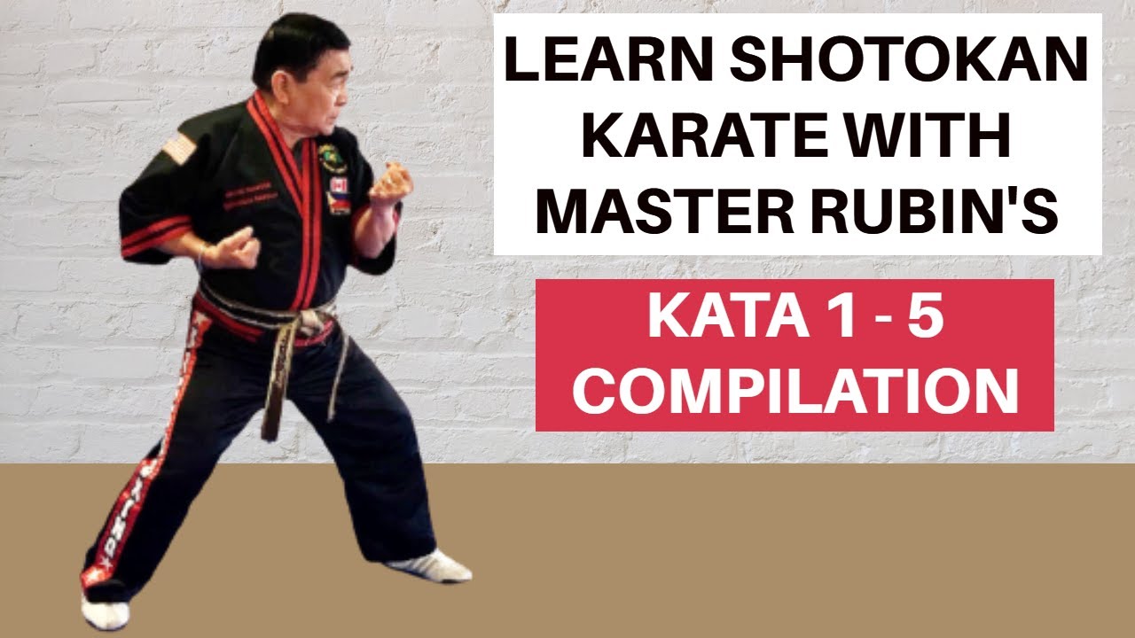 Shotokan Karate Kata 1- 5 Compilation - YouTube
