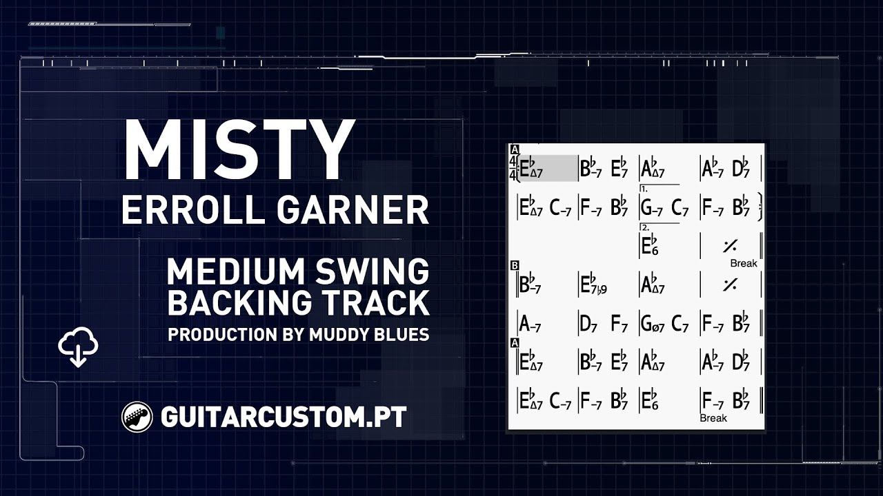 Erroll Garner - Misty Backing Track - YouTube