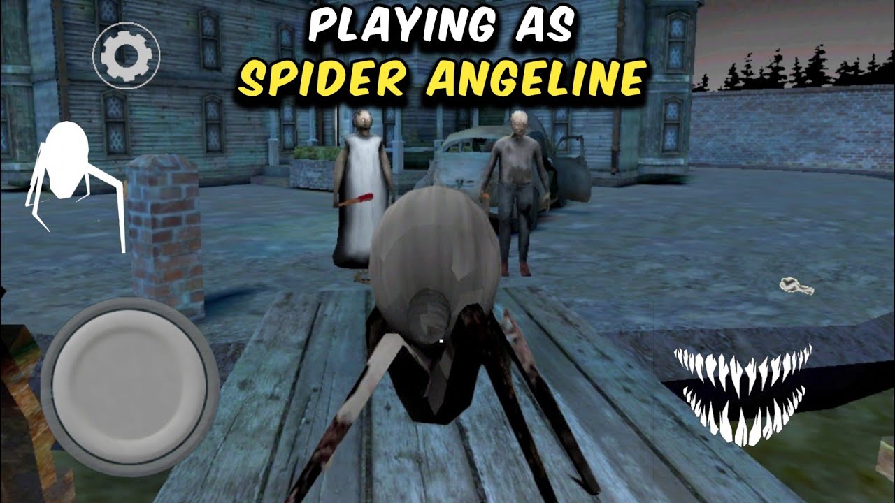 Granny 3 Bridge Escape as "Spider Angeline" From Granny v1.8 | Full ...