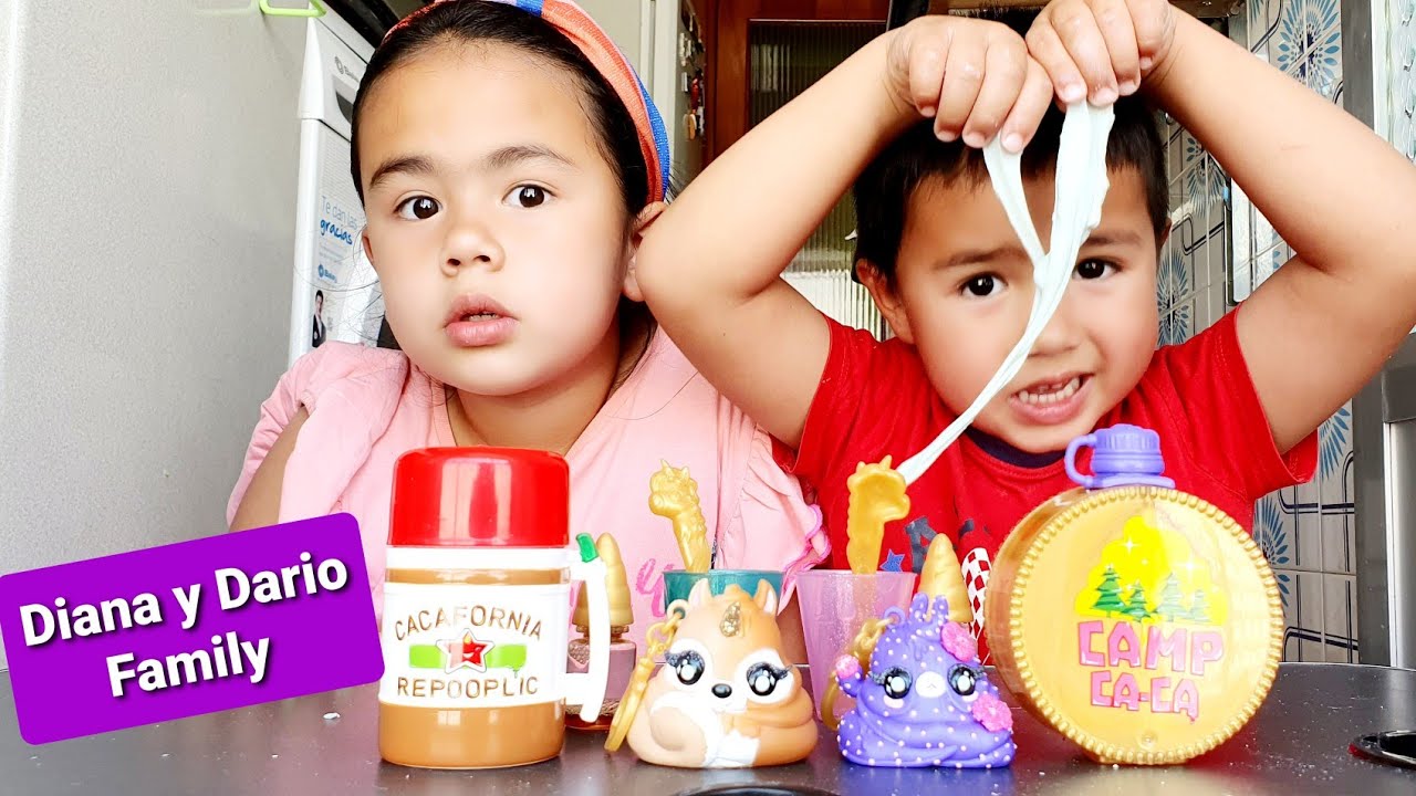 POOPSIE SLIME SURPRISE COLLECT THE RAINBOW 🌈 CAMPFIRE CACA - YouTube