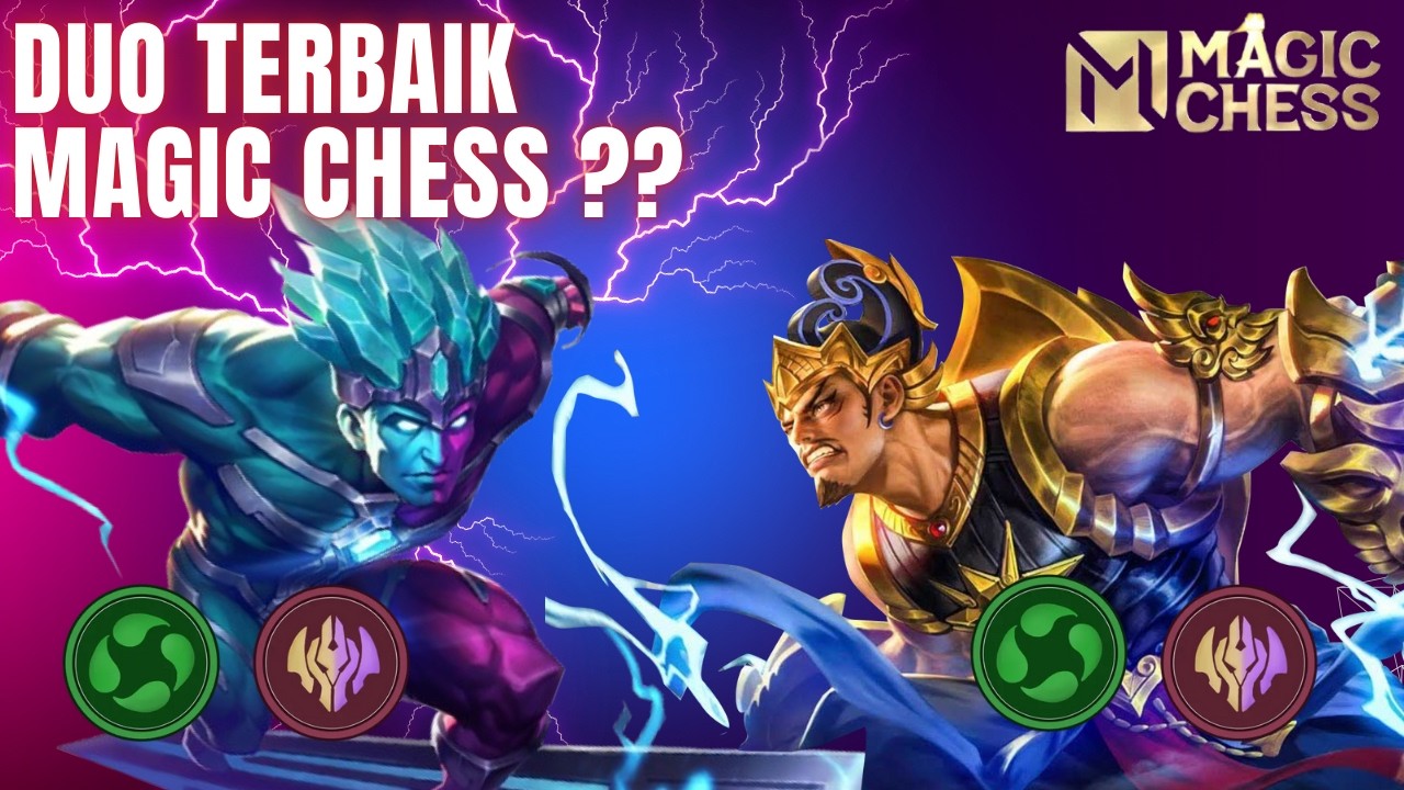 Duo Gord Gatot, Duo Terkuat di Magic Chess! Auto Double Kill! Magic ...