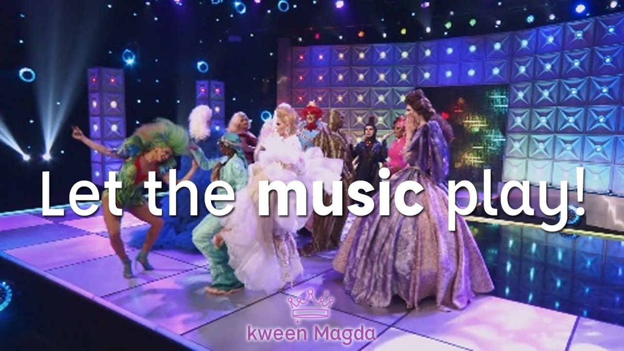 RPDR S13 but it's the queens dancing at the end of every episode (LET ...