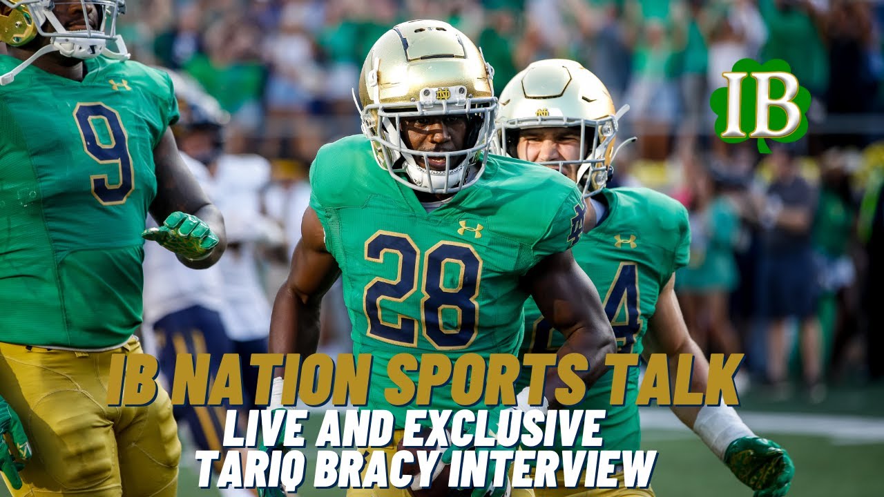 IB Nation Sports Talk: Live Interview With Former Notre Dame Cornerback TaRiq Bracy - YouTube