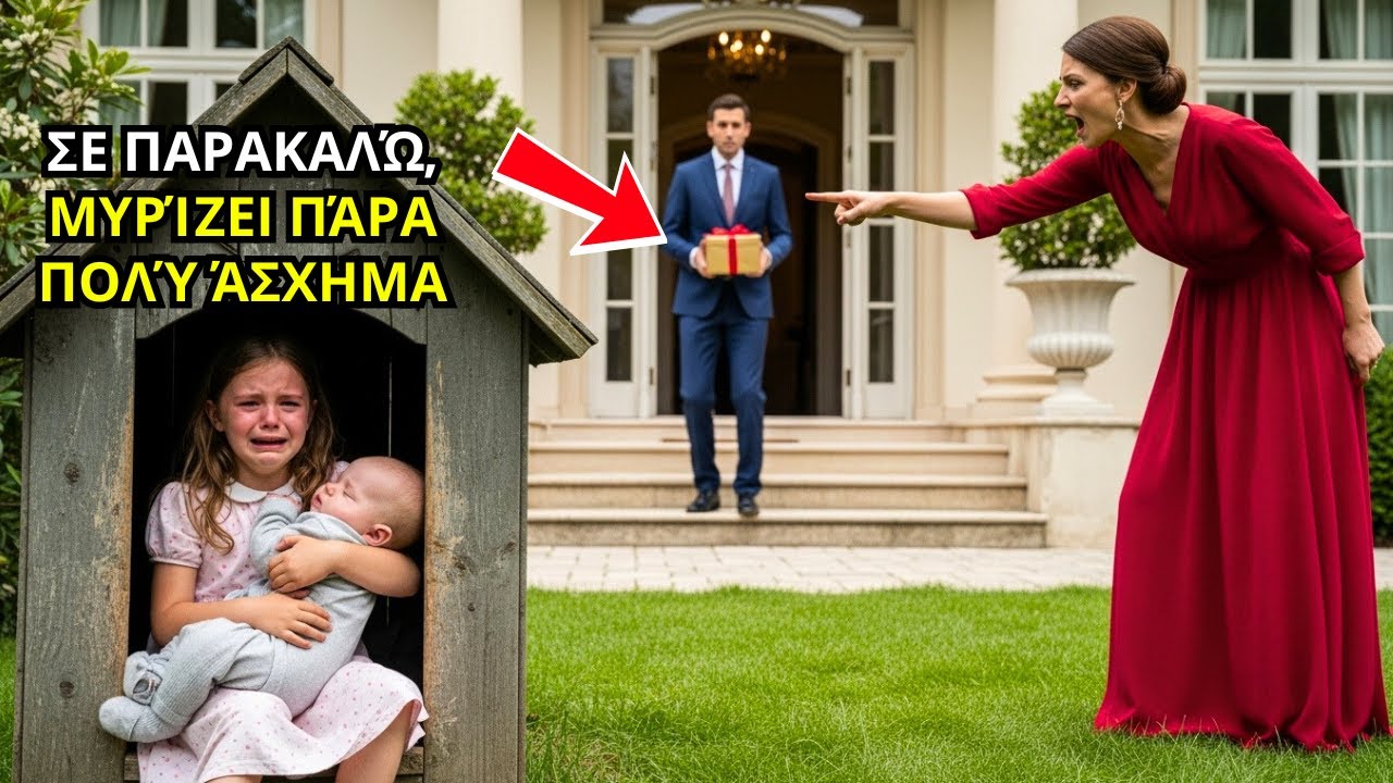 Το κορίτσι έκλαιγε «Μην μας αφήσεις να μείνουμε εδώ» μέχρι που όρμησε ο ...