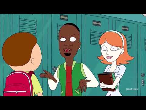 Rick And Morty Jessica Moments part 3 - Brad 'protecting' Jessica from Morty