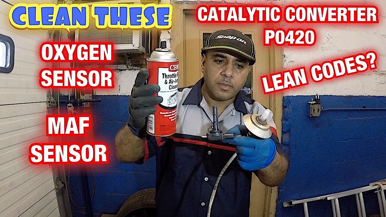 Sensors you can clean on your car to fix Catalytic convert codes p0420 ...