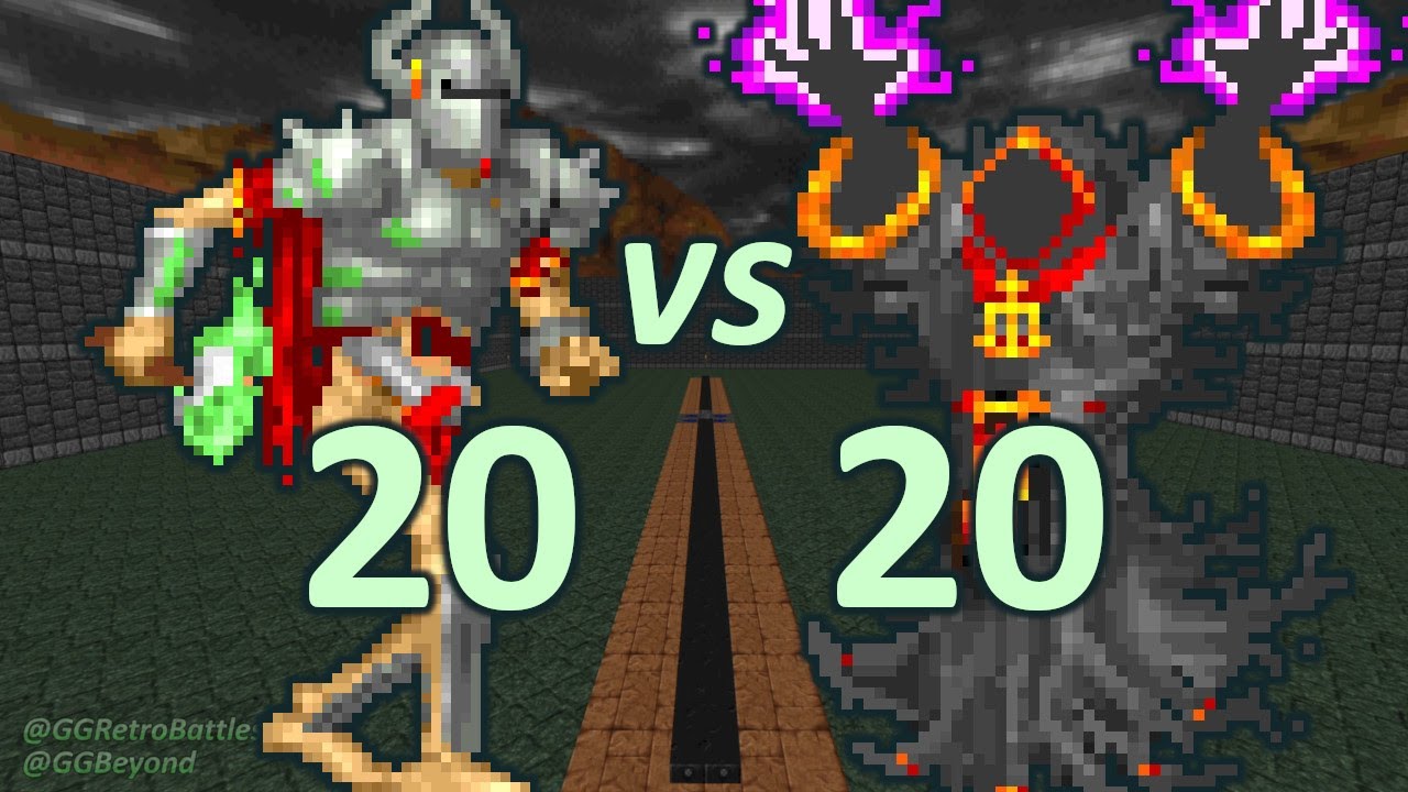 20 Undead Warriors vs 20 Disciples of D'Sparil - Monster Infighting ...